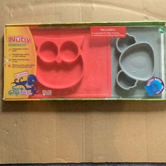 Nuby | Other | Nuby Animalshaped Silicone Plates | Poshmark